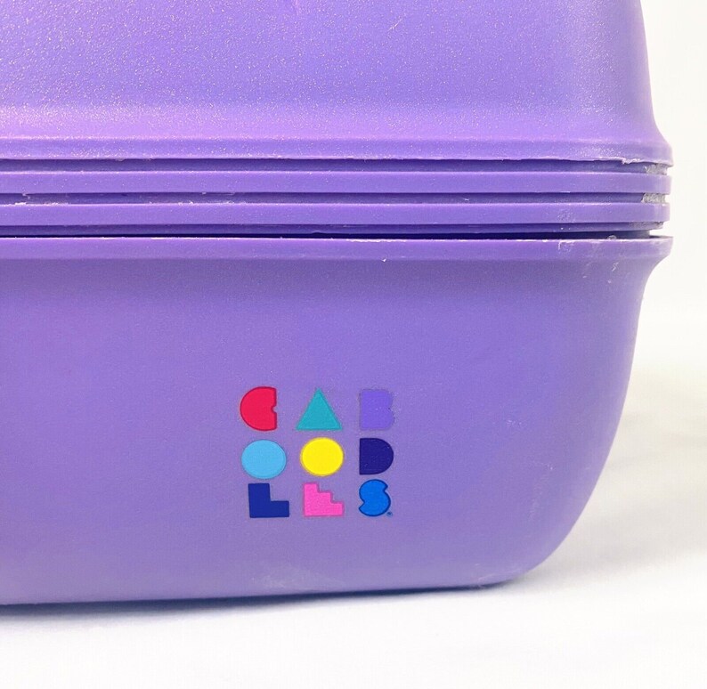Vintage Caboodles Makeup Organizer Case Portable USA Retro Storage Box ...