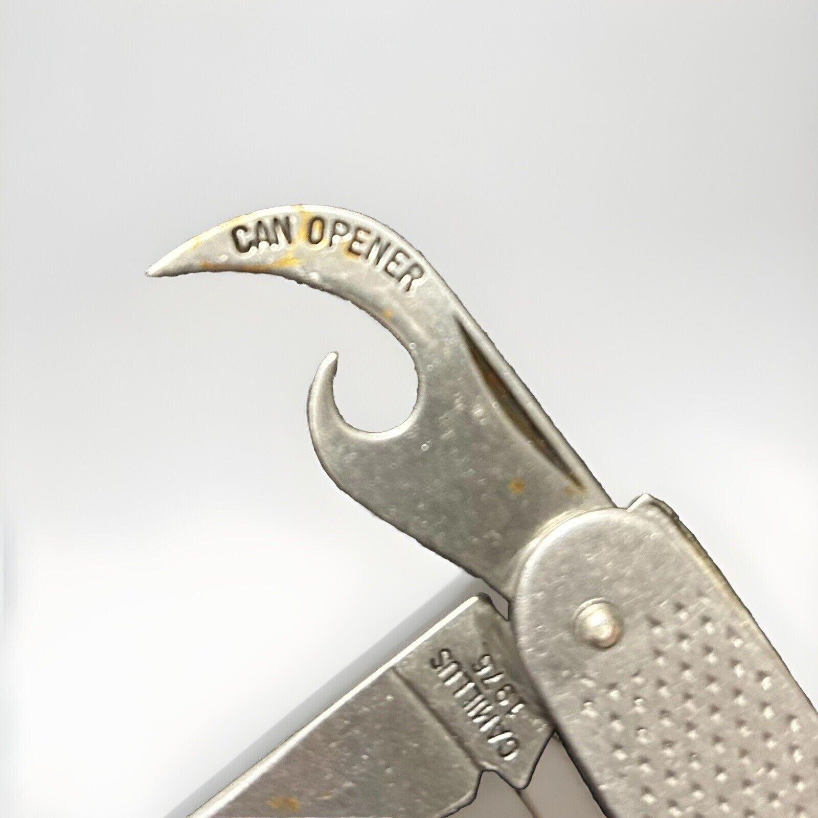 Vintage Camillus Pocket Knife US Military 1976 - 4 Blades - Etsy