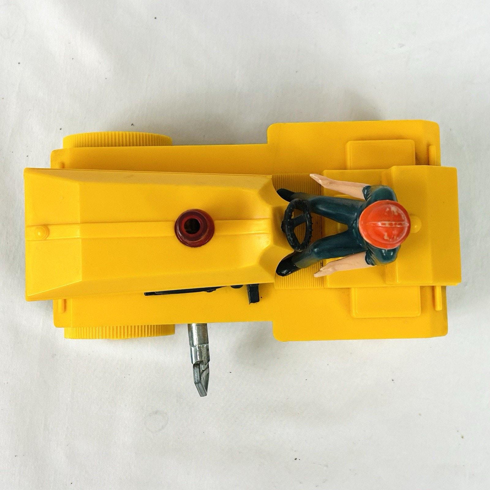 Marx Wind up Yellow Tractor W/ Driver Hong Kong Parts / Repair - Etsy