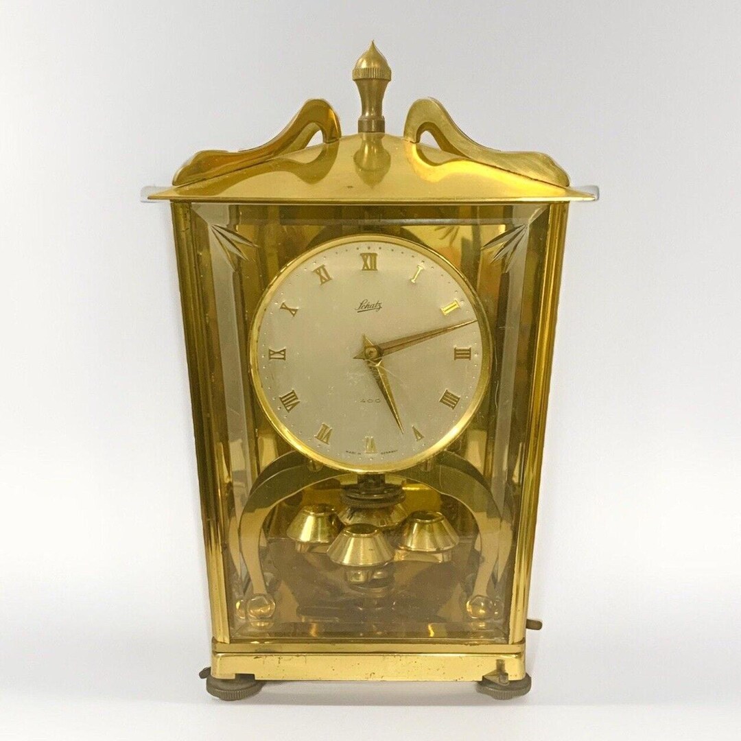 1950's Schatz German 400 Day Anniversary Brass Clock Parts/repair - Etsy
