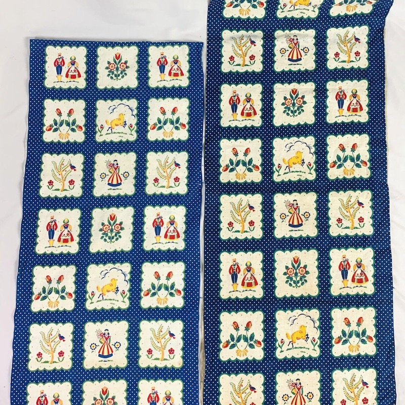 Pennsylvania Dutch Fabric - Etsy