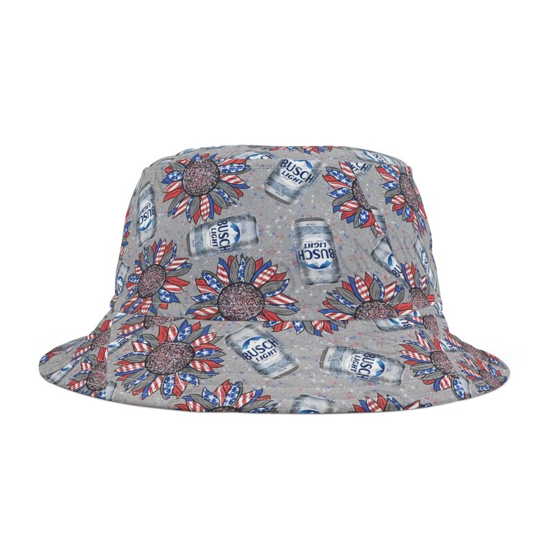 Busch Light Beer Bucket Hat Summer USA 4th of July Memorial Day Boating ...