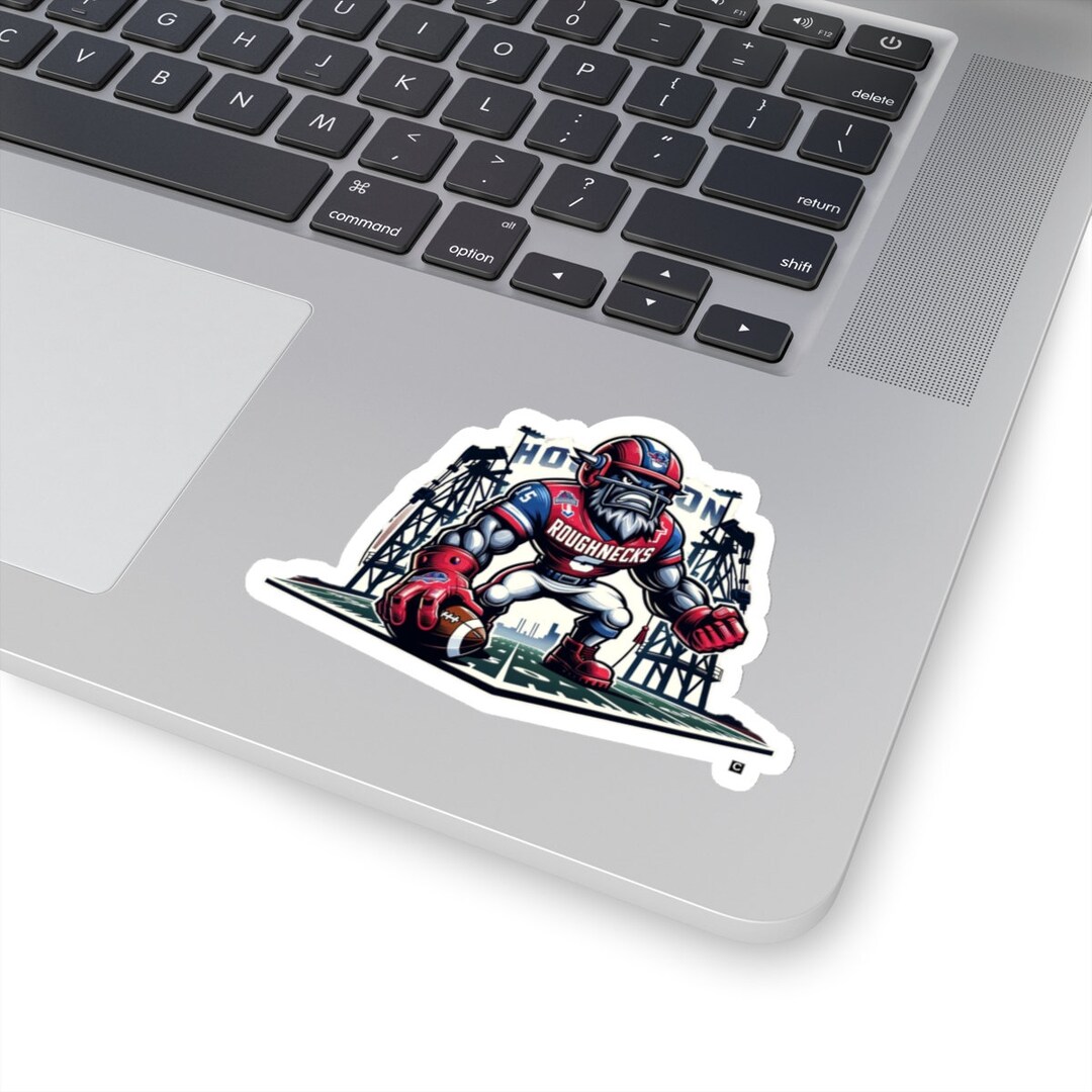 UFL Houston Roughnecks Vinyl Sticker XFL Spring Football Retro ...