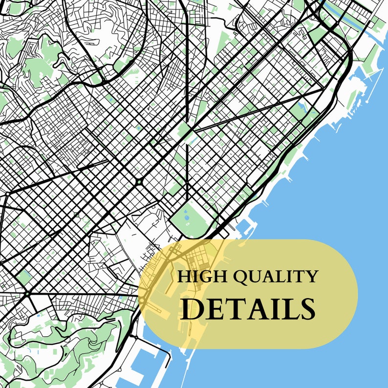 City Map / Personalized Map / Map Box / City Map / Color Map / City Box ...