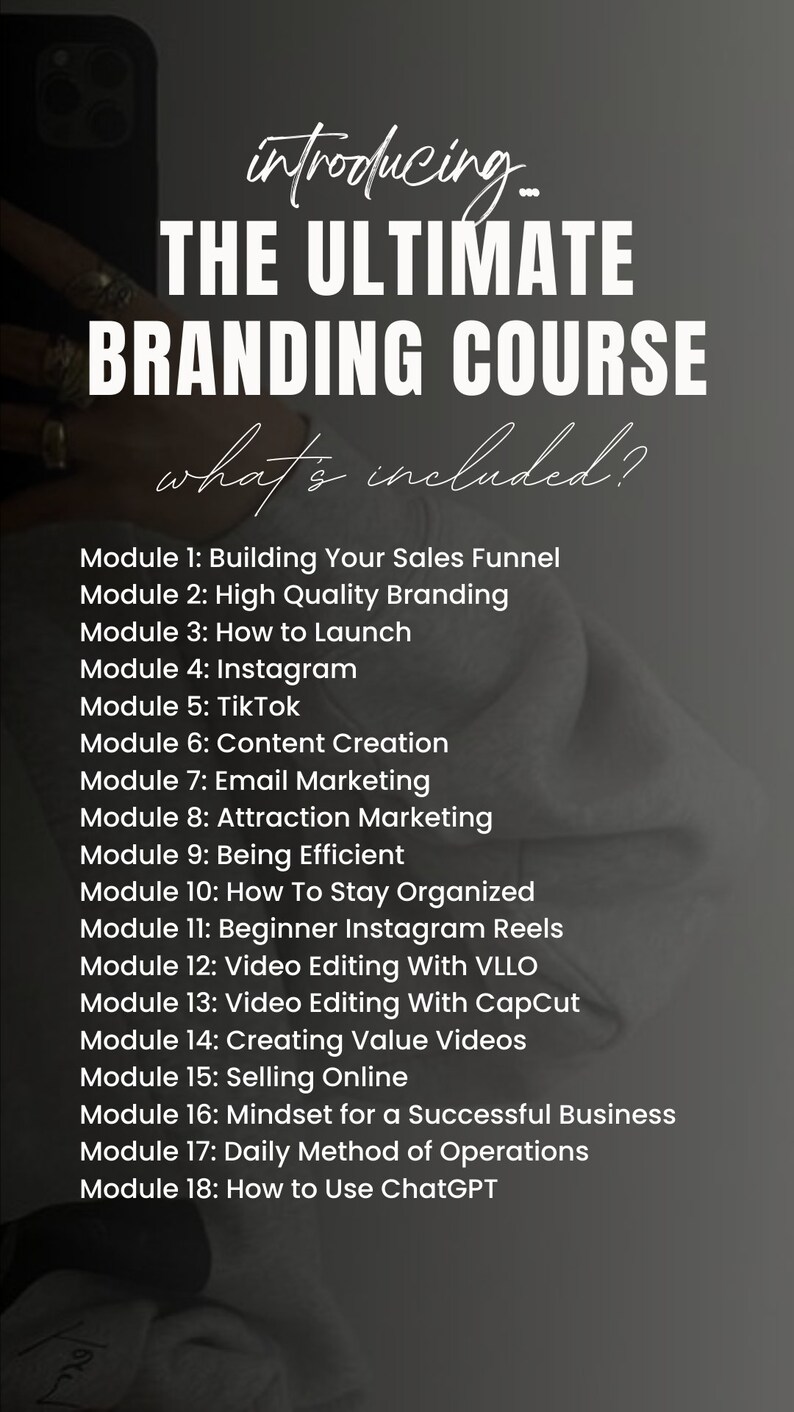 UBC - Ultimate Branding Course - Etsy