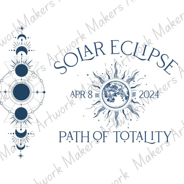 Solar Eclipse Svg - Etsy