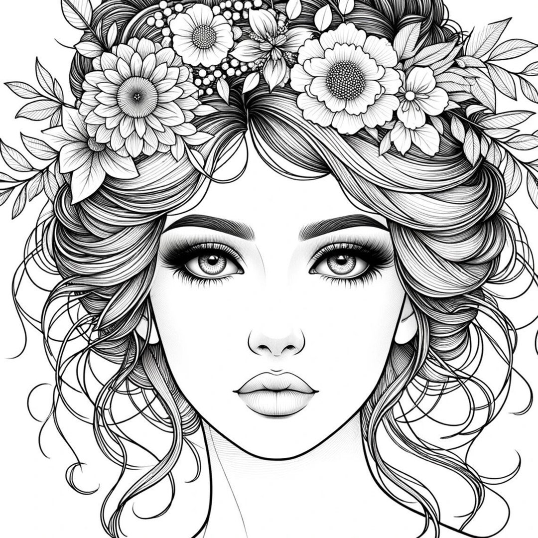 Ready Digital Premium Colouring Page - Etsy
