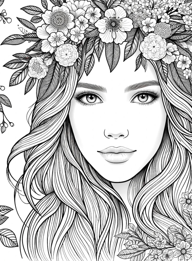 Focus Digital Colouring Page - Etsy