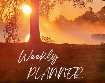Digital Weekly Planner Templates - Etsy