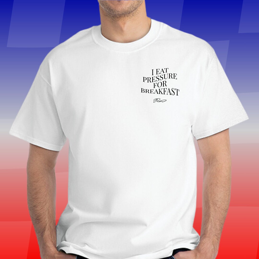 Daniel Ricciardo Shirt 'I Eat Pressure for Breakfast' Visa Cash App Rb ...