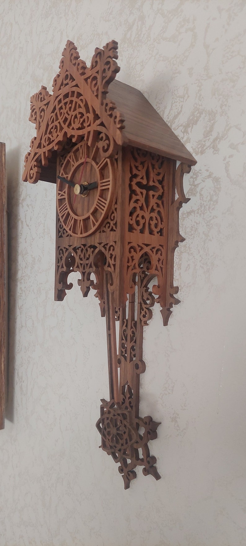 Hand Made Pendulum Clock - Etsy