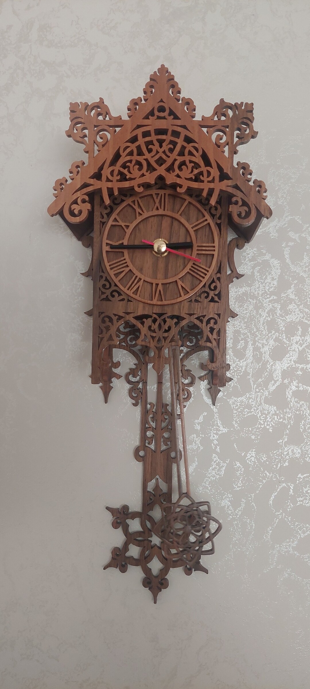 Hand Made Pendulum Clock - Etsy