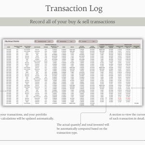 Crypto Portfolio Tracker | Investment Dashboard Google Sheets (digital ...