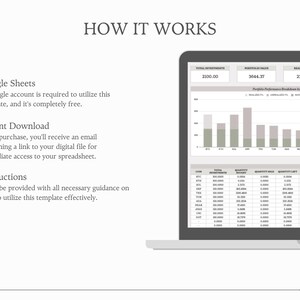Crypto Portfolio Tracker | Investment Dashboard Google Sheets (digital ...