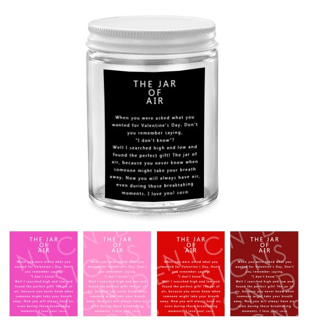 Jar of Nothing Label - Funny Gag Gift - Etsy