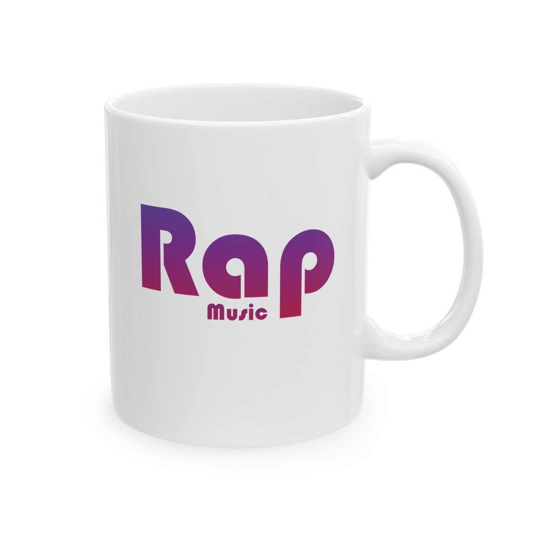 Rap Music Ceramic Mug 11oz,double Sided Print Rap Music Coffe/tea Mug ...