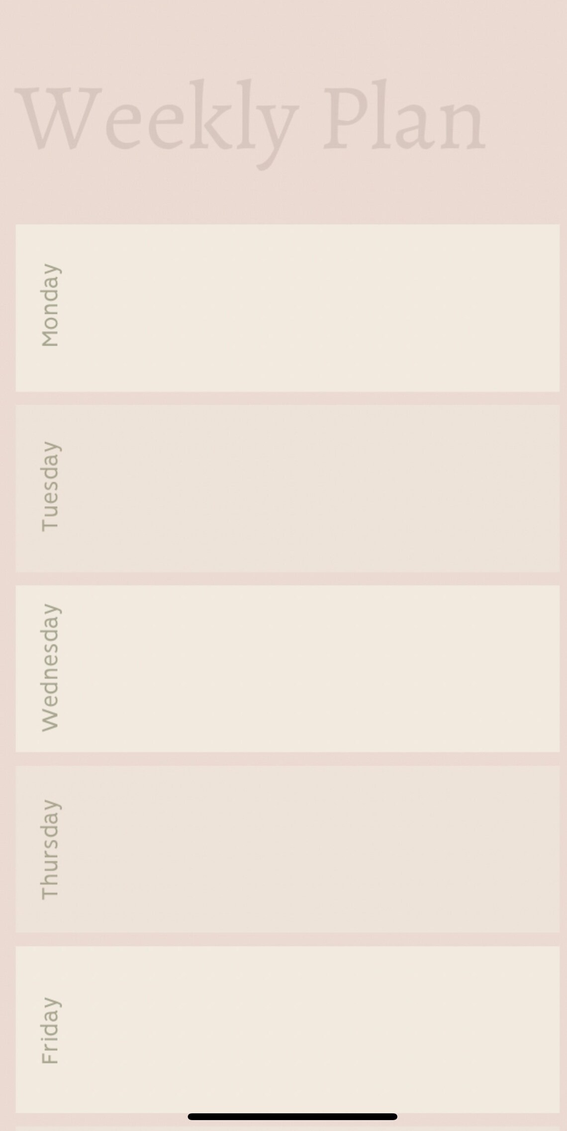 Weekly Planner Printable to Do List, Weekly Schedule, Weekly Organizer ...