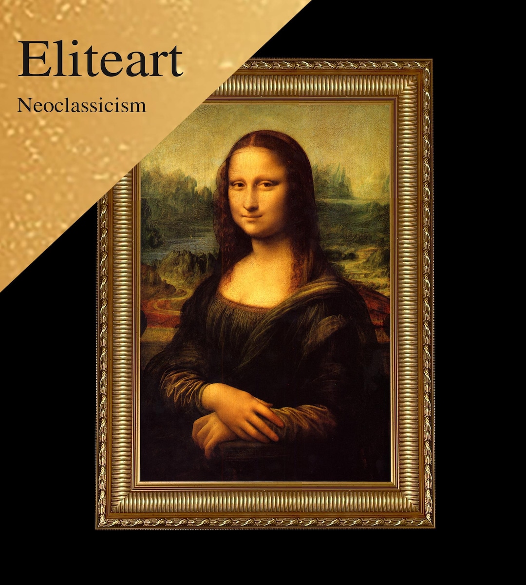 Eliteart-the Mona Lisa by Leonardo Da Vinci Oil Painting Reproduction ...