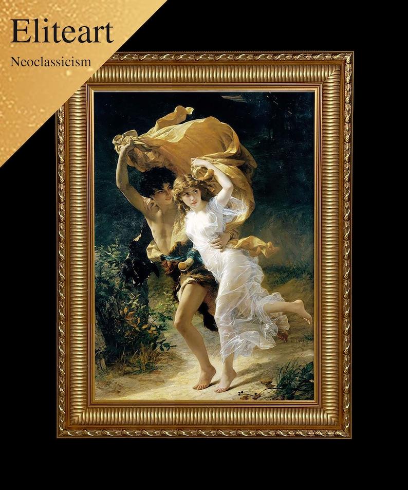Eliteart-the Storm by Pierre Auguste Cot Oil Painting Reproduction ...