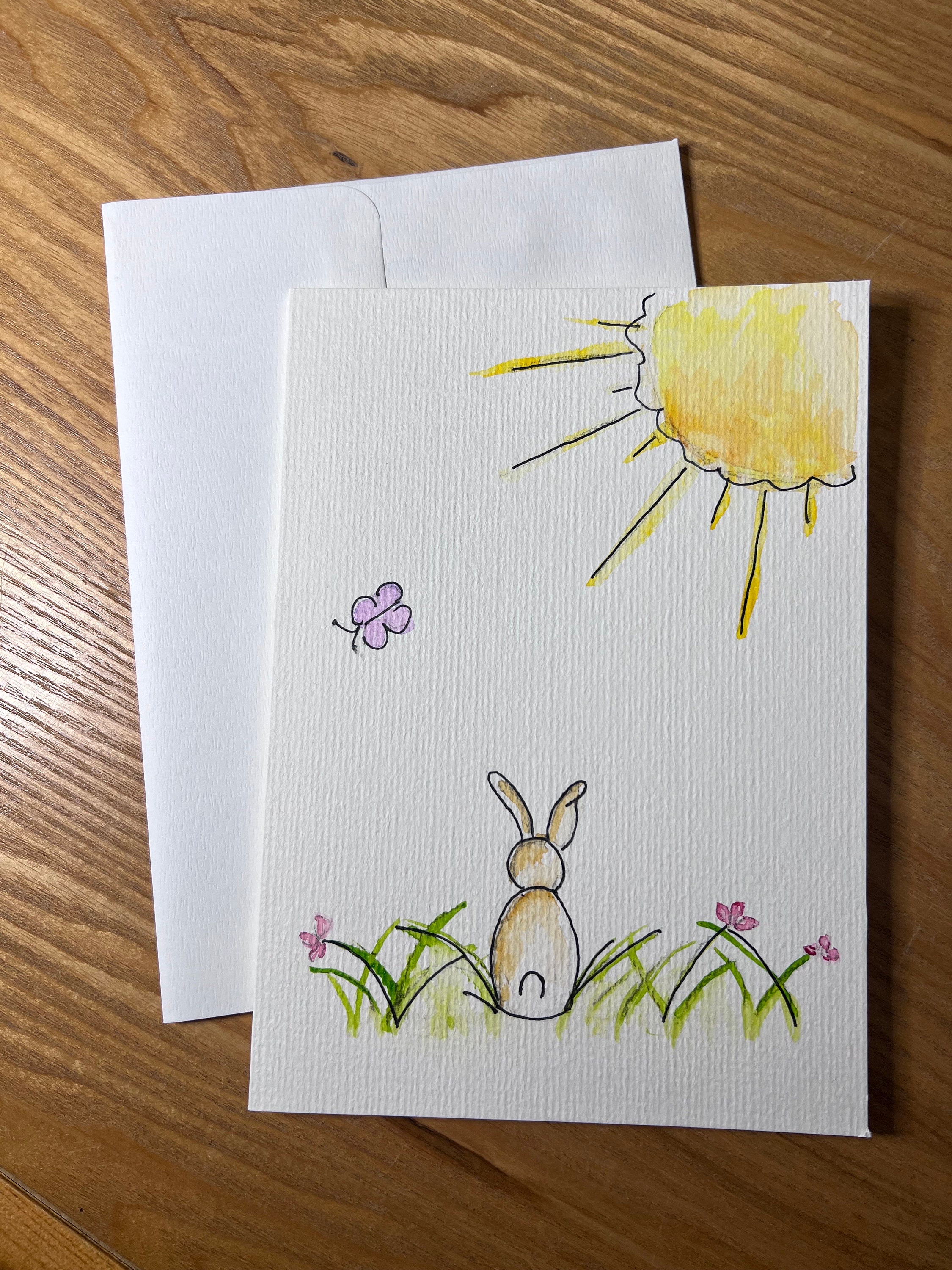 Handpainted Original Watercolor Cards - Etsy