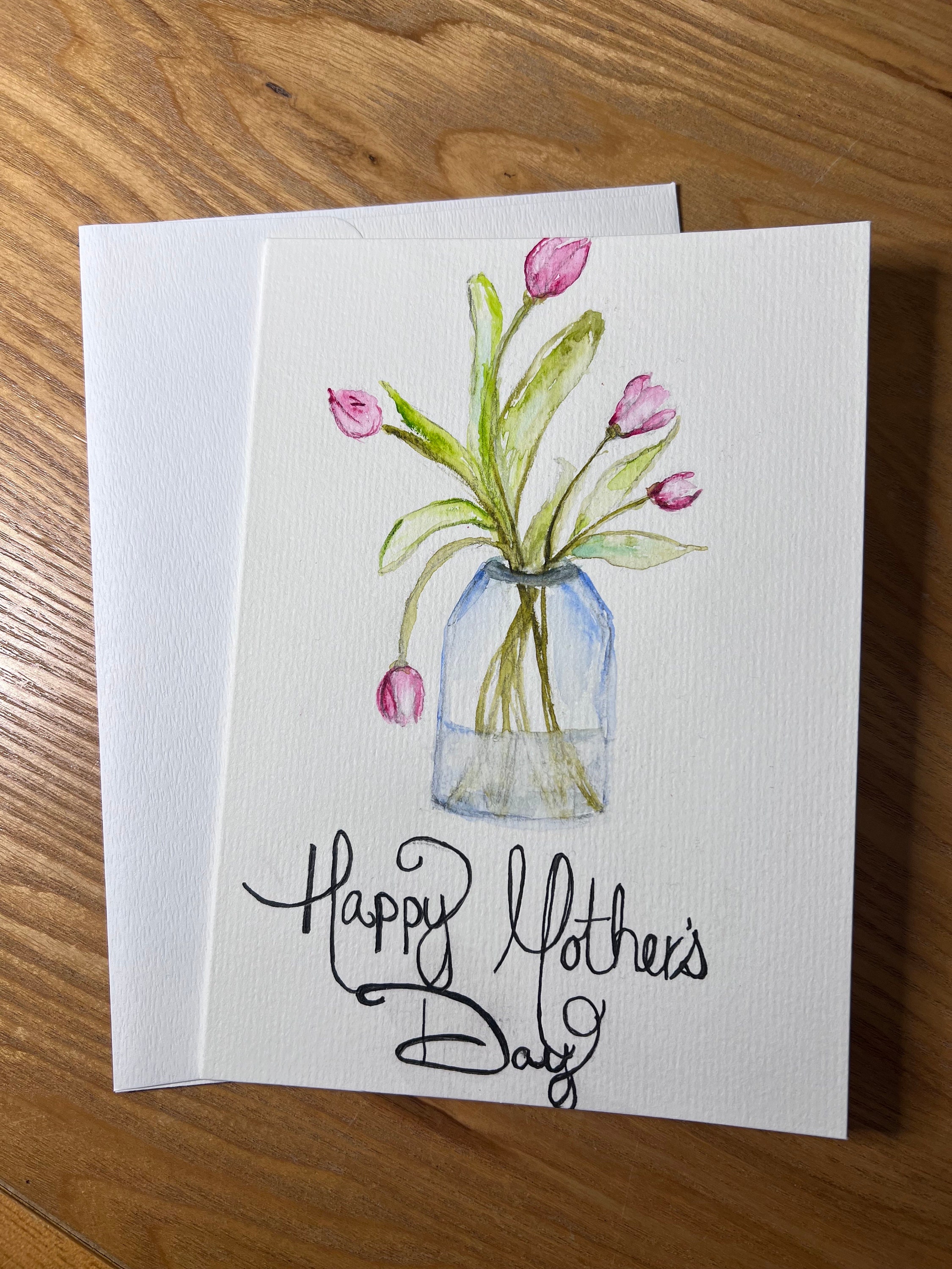Handpainted Original Watercolor Cards - Etsy