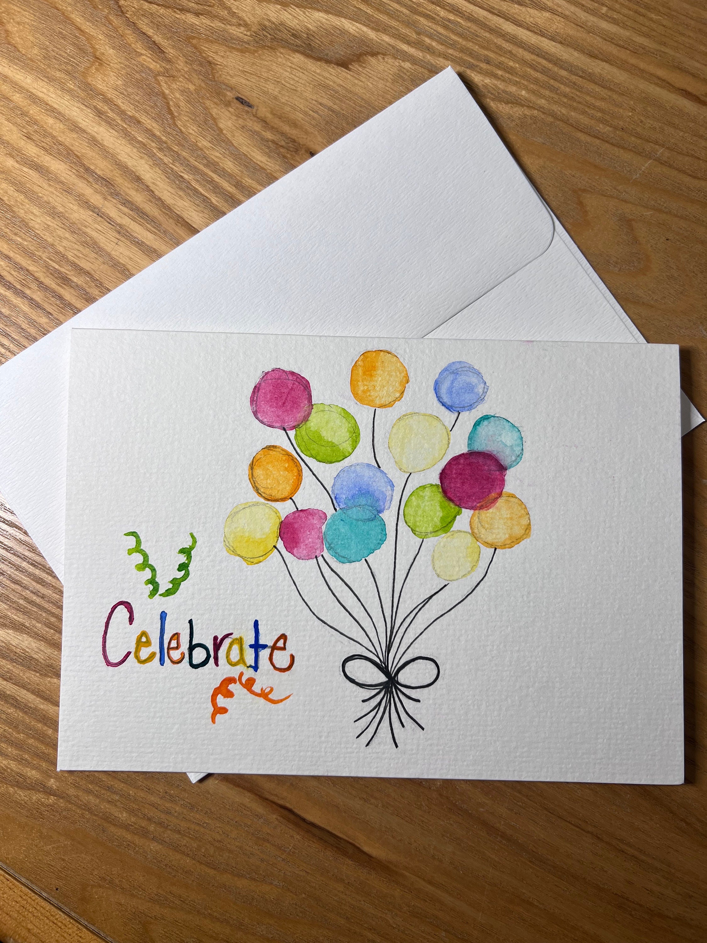 Handpainted Original Watercolor Cards - Etsy