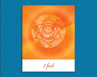 Indigo Third Eye Chakra Wall Art Meditative Yoga Symbols Print Calming ...