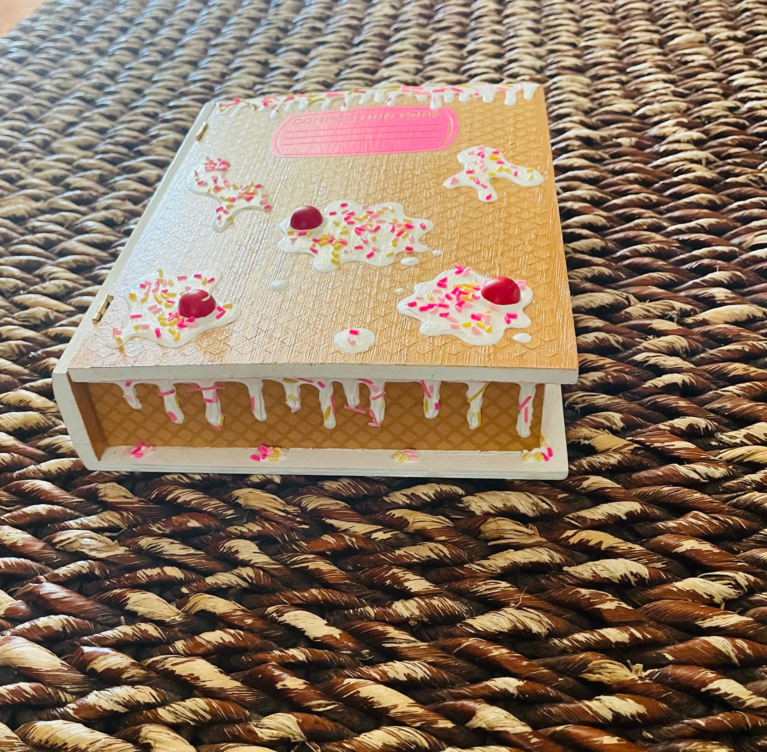 Ice Cream Drip Book Box - Etsy