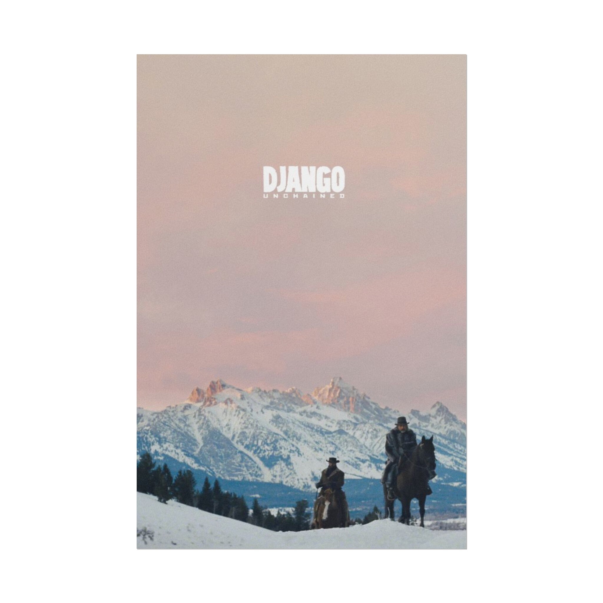 Django Unchained Rolled Poster - Etsy