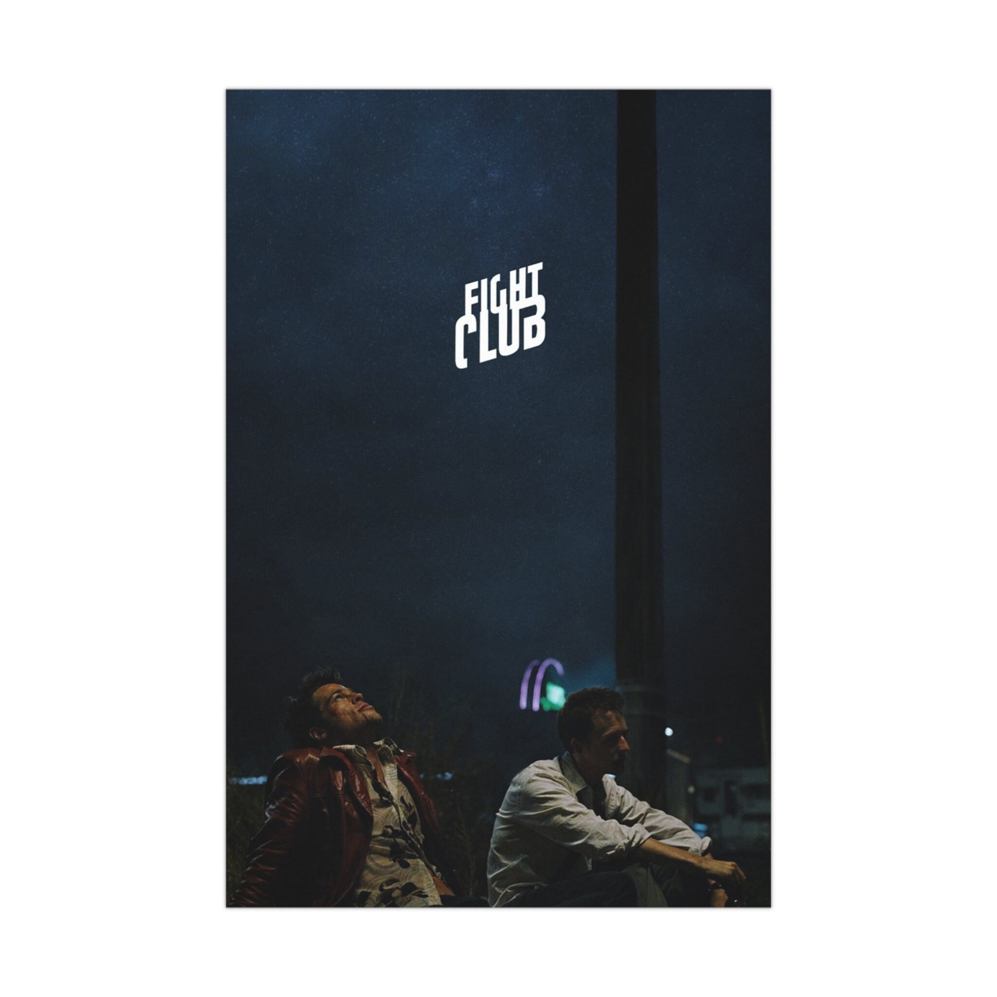 Fight Club 1999 Movie Poster - Etsy