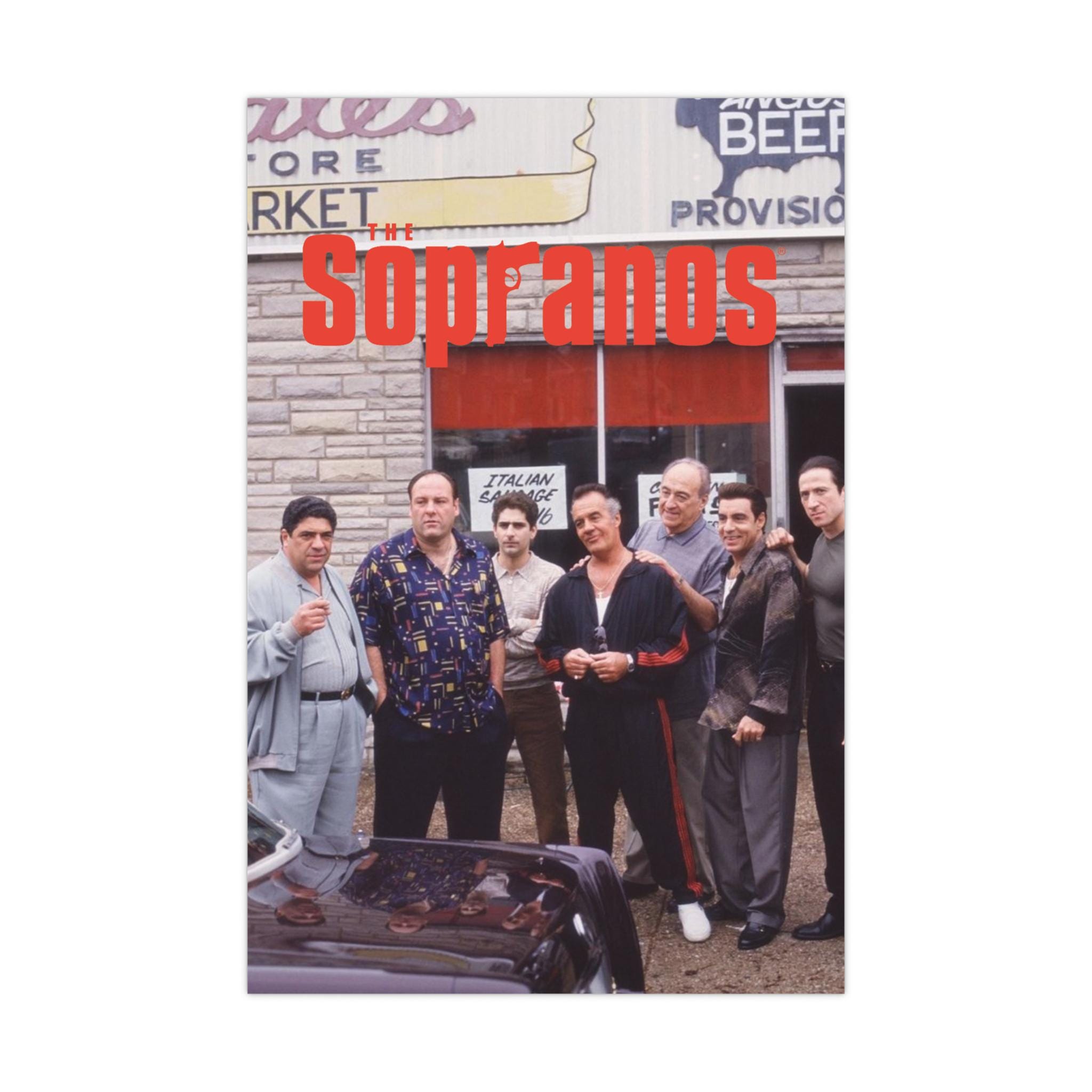 The Sopranos Family Poster - Etsy