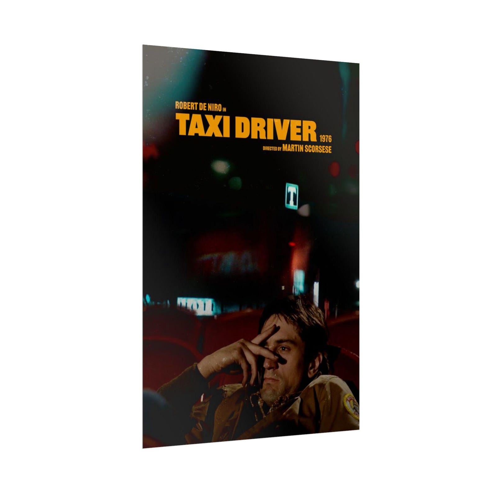 Taxi Driver Poster - Etsy