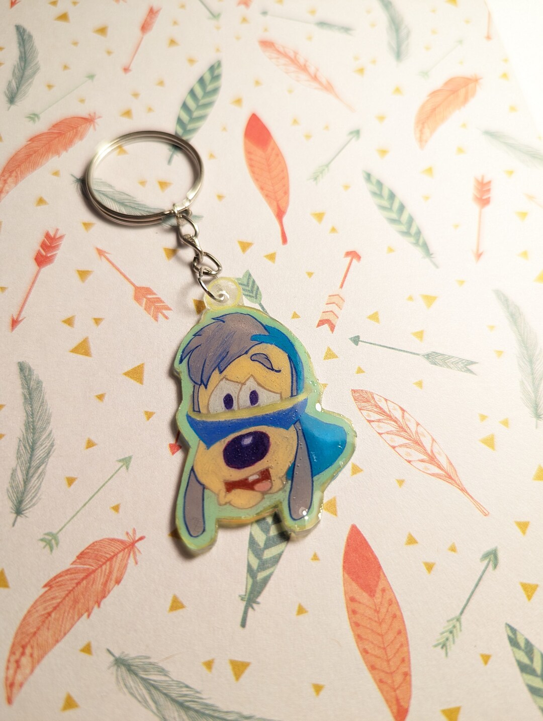 Stand Out Max Goof Key Chain - Etsy