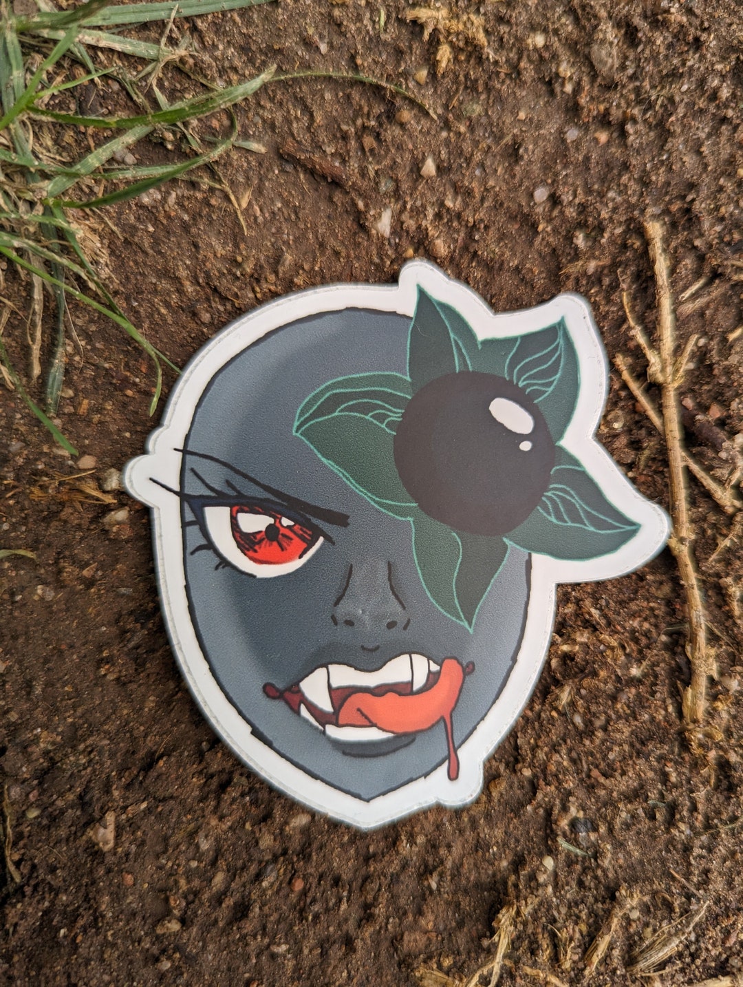 Deadly Nightshade Human Sticker - Etsy