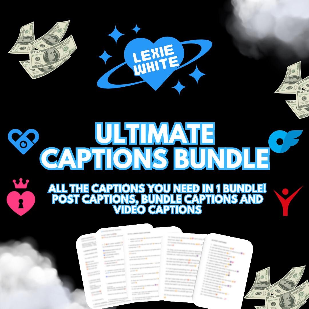 ULTIMATE CAPTION BUNDLE for Onlyfans - Etsy