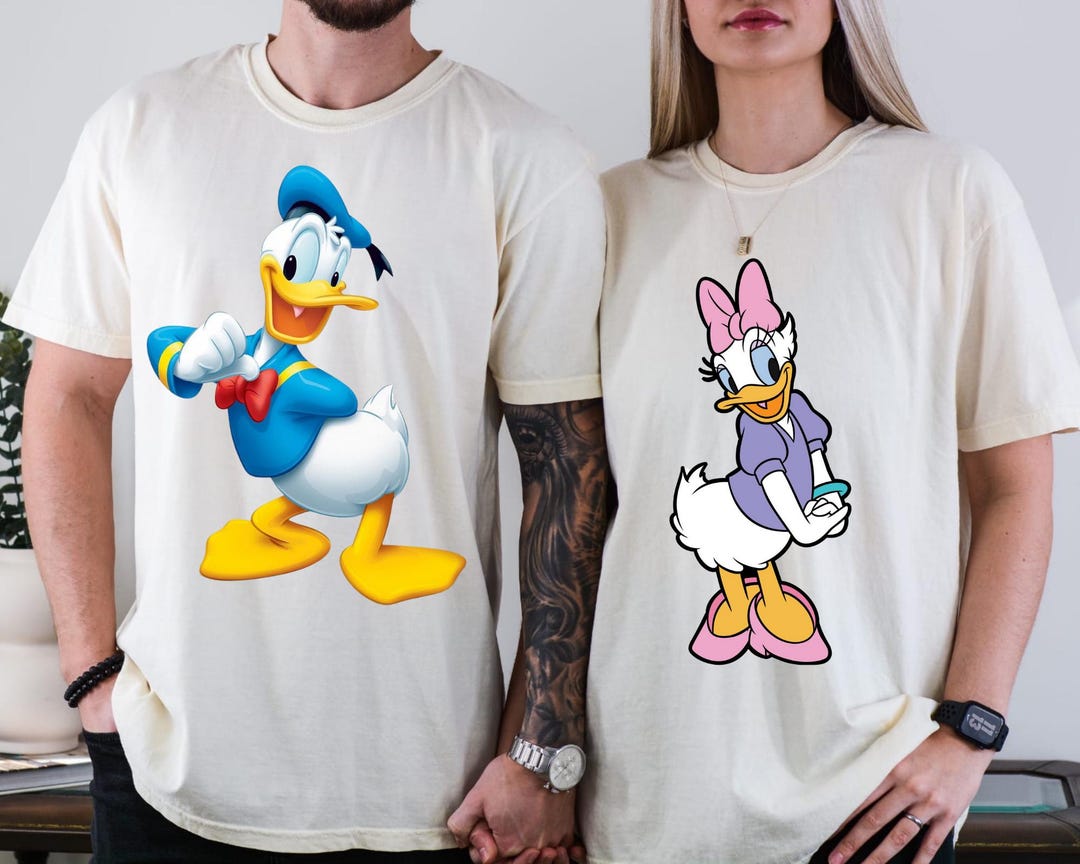 Daisy and Donald Duck Couple Tshirt, Mickey and Friends Sweather for ...