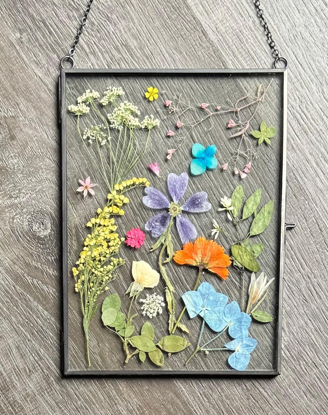 Pressed Flower Frame - Etsy
