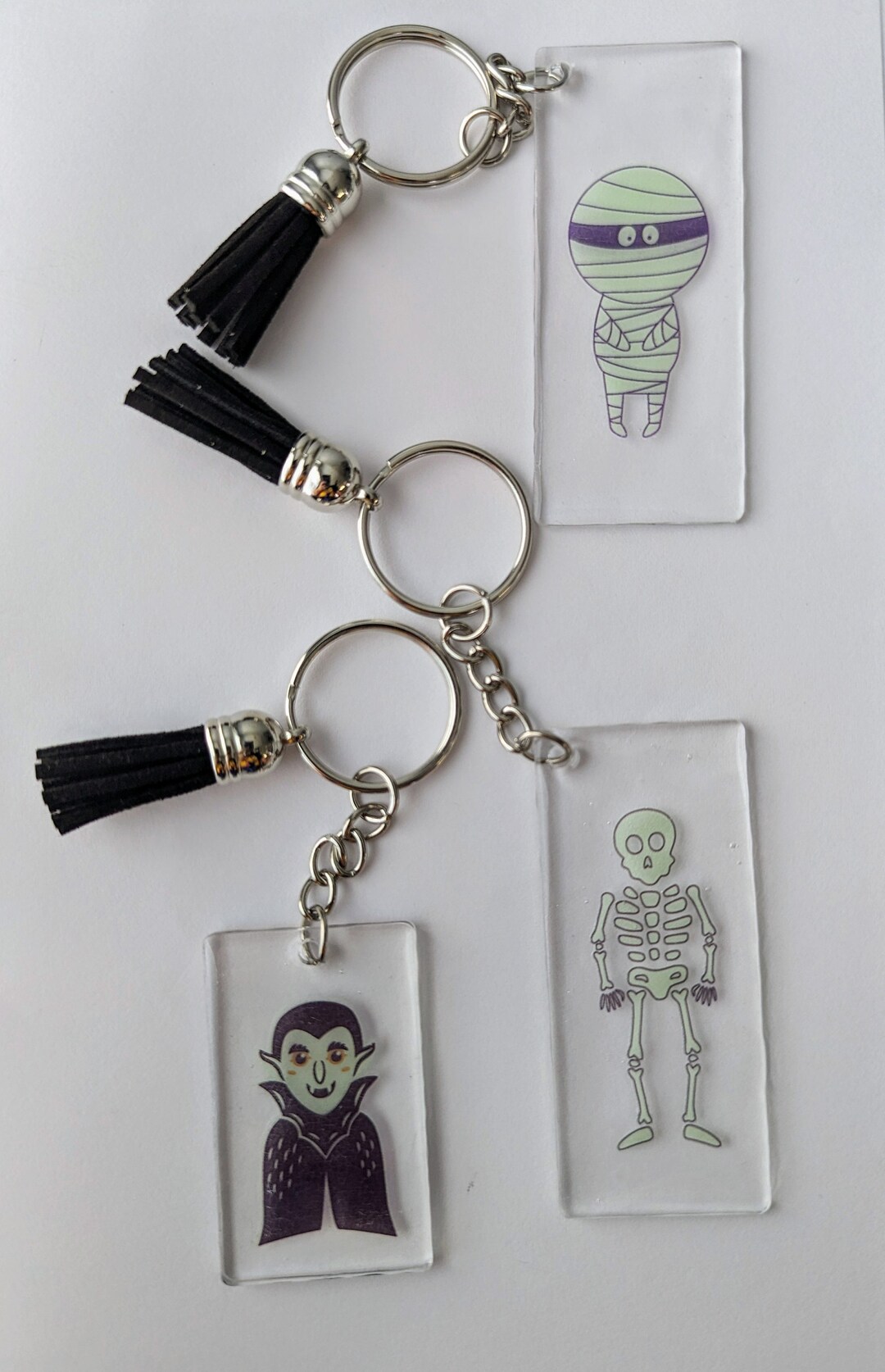 Halloween Keychains - Etsy