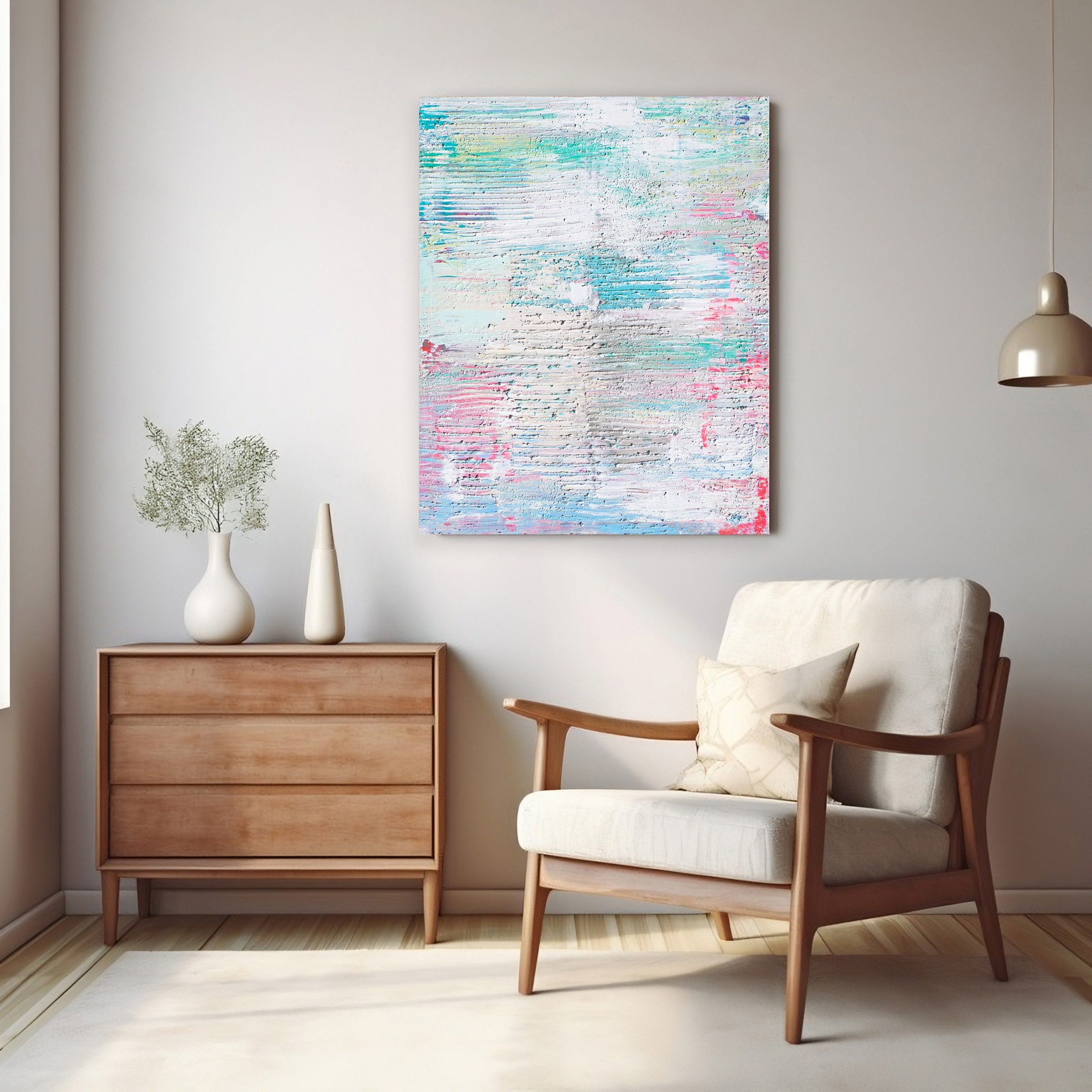 Painting spirit, Acrylic on Canvas, 80 X 100 X 2 Cm, Original, Unique ...