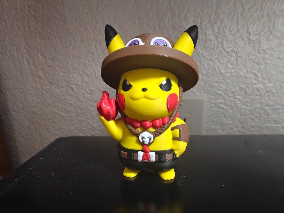Collectible Pikachu Figure One Piece - Etsy
