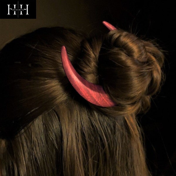 Moon Hair Fork - Etsy