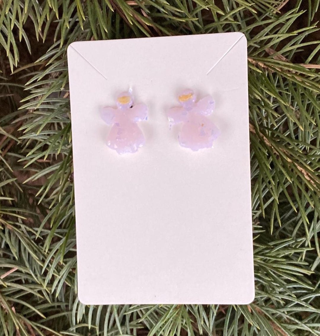 Angels We Have Heard on High Angel Studs Lightweight Polymer Clay ...