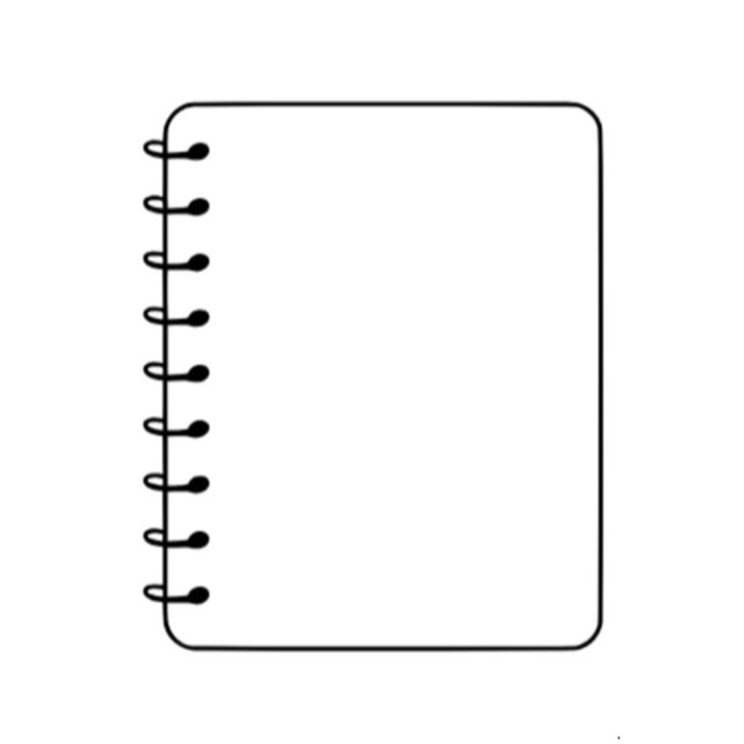 Notebook SVG File Cricut Cut File PNG - Etsy Australia