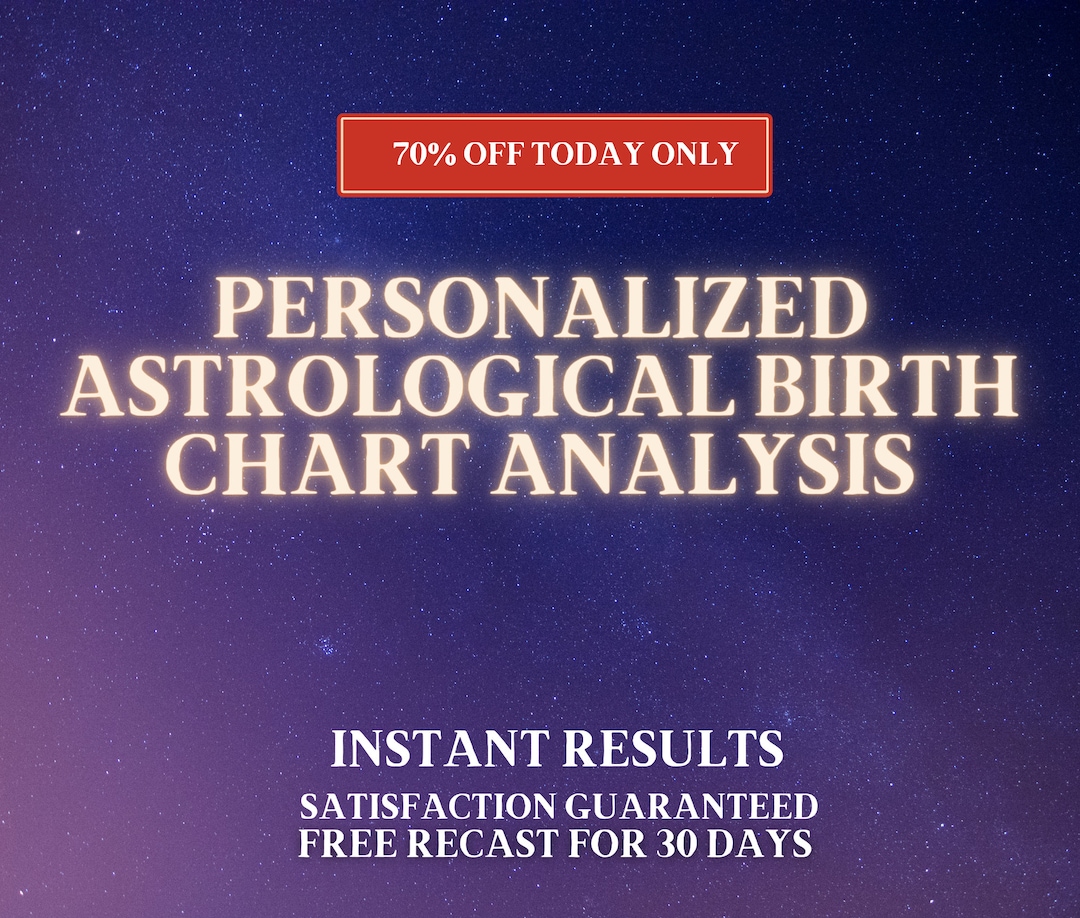 Personalized Astrological Birth Chart Analysis | Detailed Natal Chart ...
