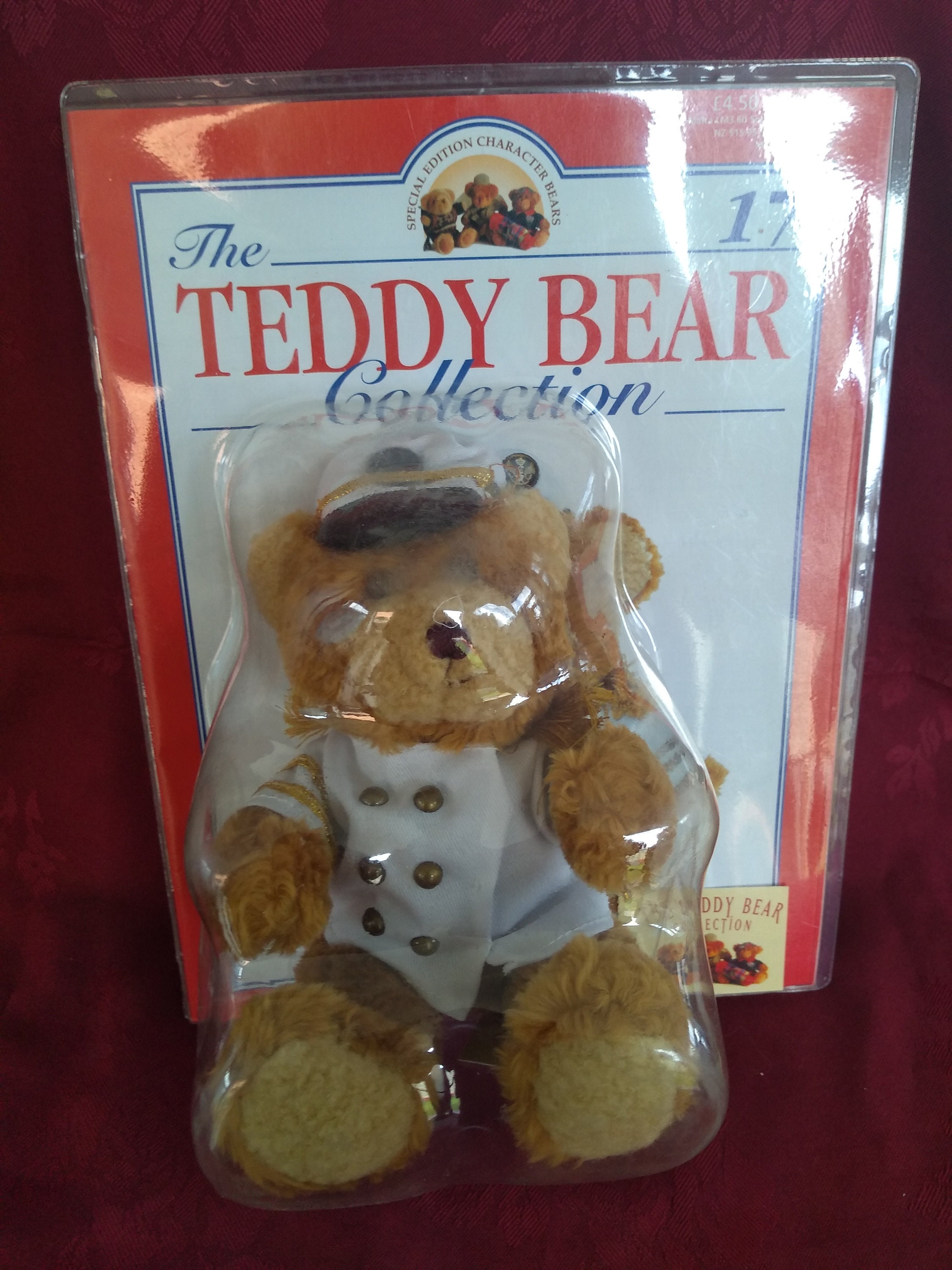 Teddy Bear Collection. Cute Little Vintage Bears. 20cm Tall and Dressed ...