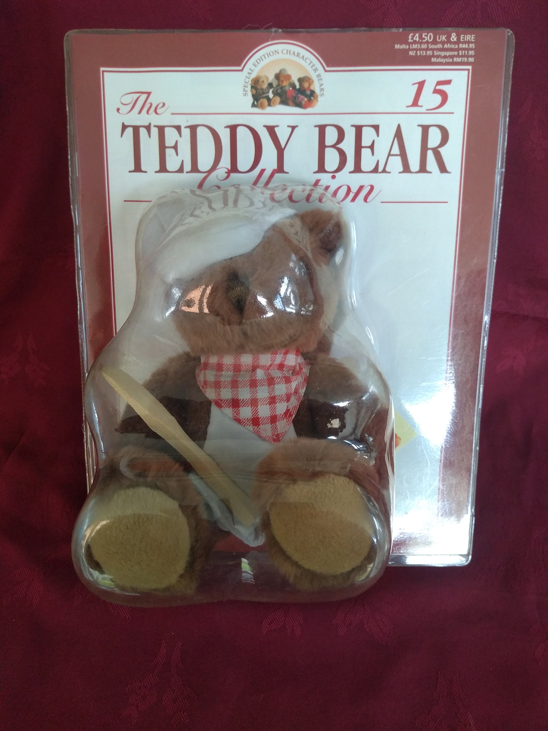 Teddy Bear Collection. Cute Little Vintage Bears. 20cm Tall and Dressed up in Various Costumes ...