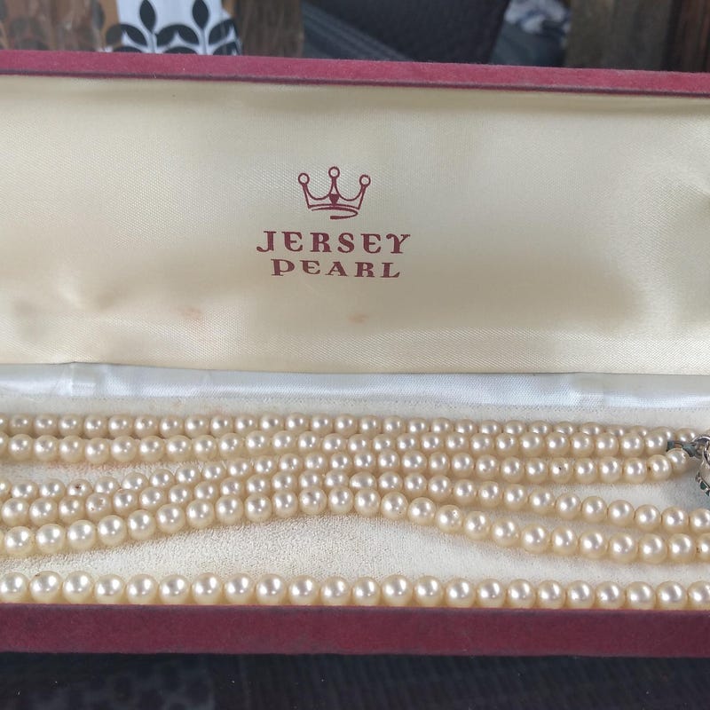 Pearl Necklace Vintage - Etsy