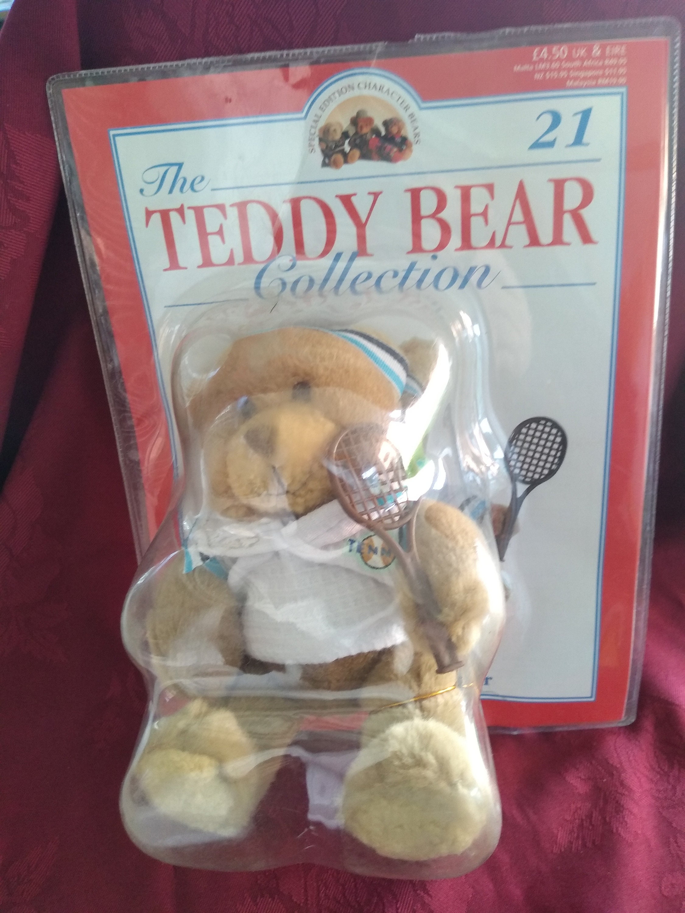 Teddy Bear Collection. Cute Little Vintage Bears. 20cm Tall and Dressed ...
