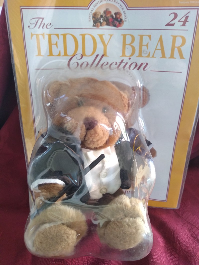 Teddy Bear Collection. Cute Little Vintage Bears. 20cm Tall and Dressed ...