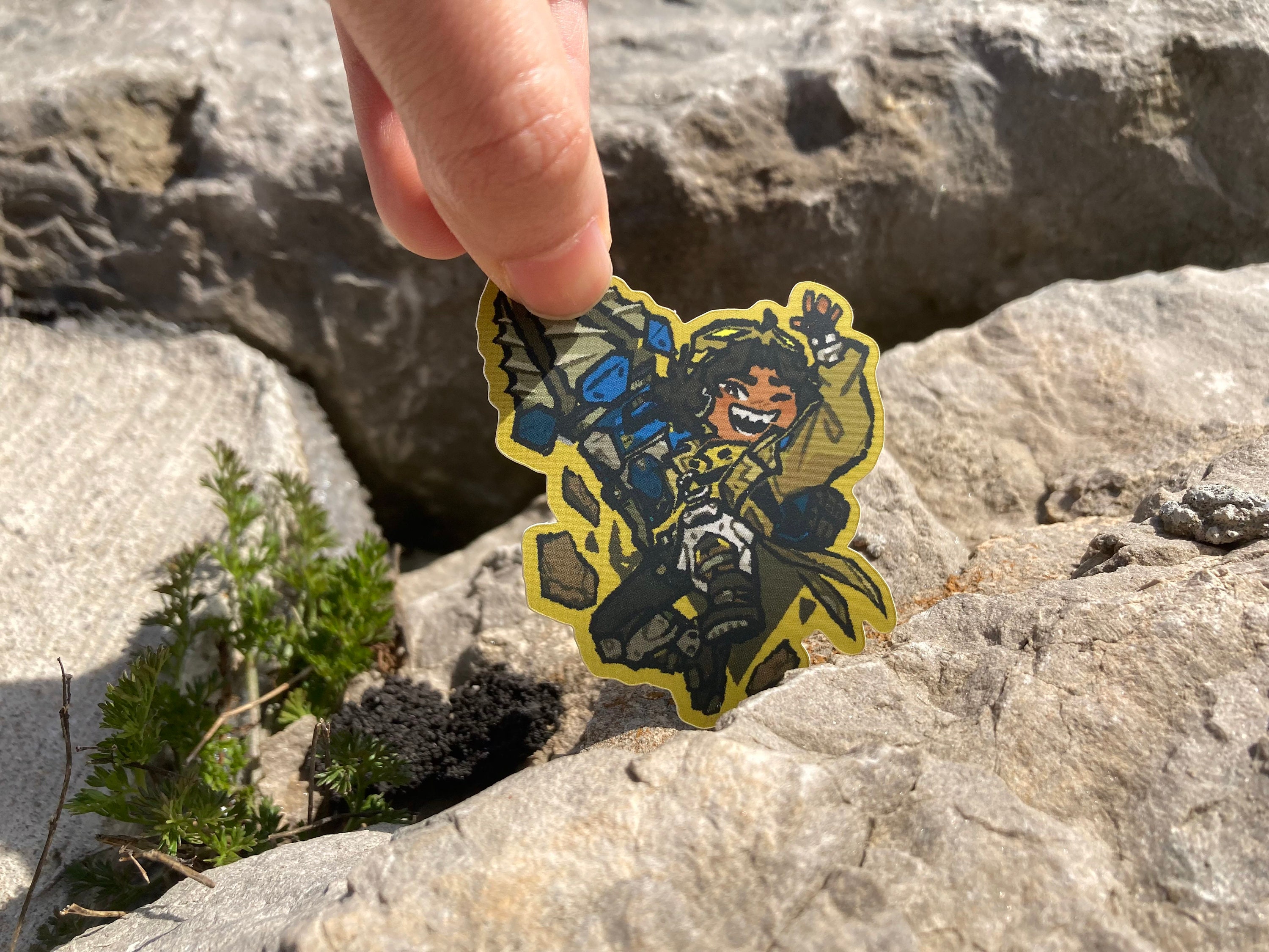 Venture Chibi OW2 Vinyl Stickers - Etsy